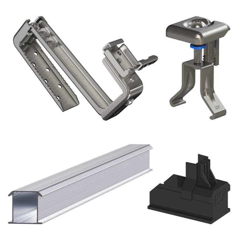 Einfache PV Befestigungssysteme von ESDEC